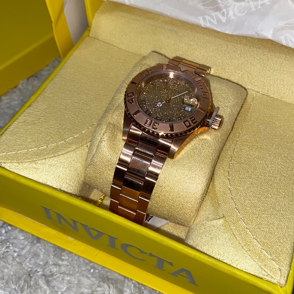 Invicta | Accessories | Rose Gold Invicta Watch | Poshmark
